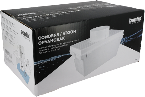 Bonfix Condens/stoom opvangbak wit Buurs