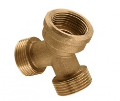 BONFIX 88205 Y-stuk 3/4" x 3/4" x 3/4" Buurs