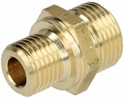 Nippel 3/8bt-1/4bt 1-zijdig binnenconus Buurs