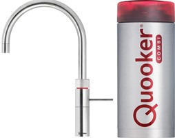 Quooker Combi Fusion Round RVS Buurs